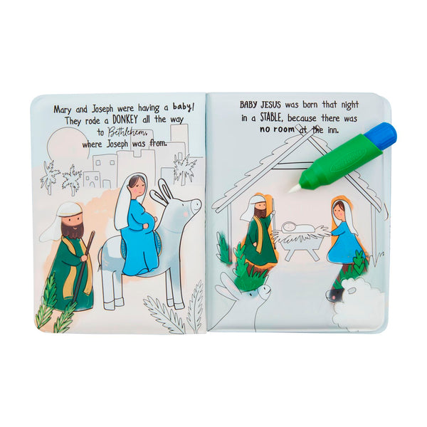 Nativity Water Color Wizard Book – Love Bliss Baby